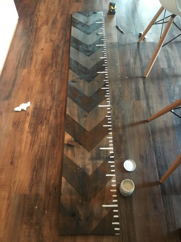 DIY Wooden Growth Chart Ruler - Love & Renovations