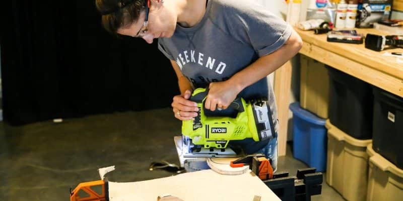 How to Use a Jigsaw (Power Tools For Beginners) // Love & Renovations