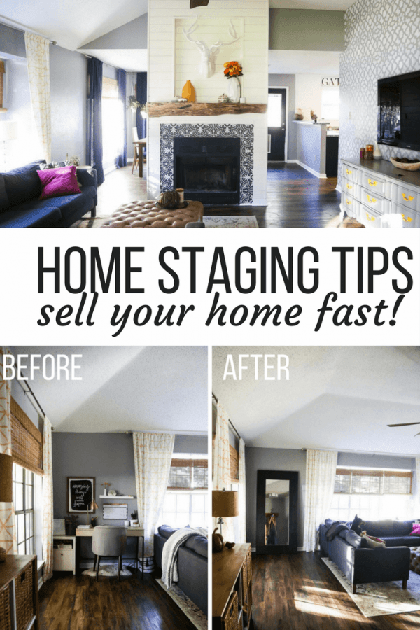Home Staging Tips to Help it Sell Quickly // Love & Renovations