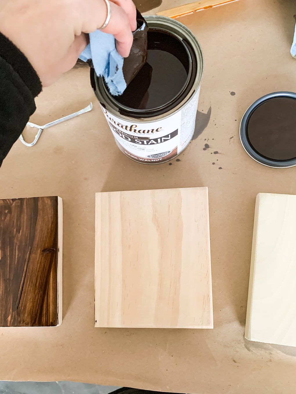 How to Stain Wood {The Complete Guide!} – Love & Renovations