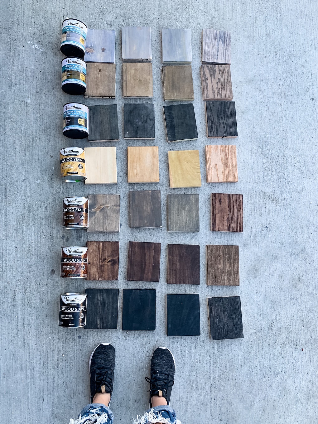 How Different Stains Look on Different Wood - Love & Renovations