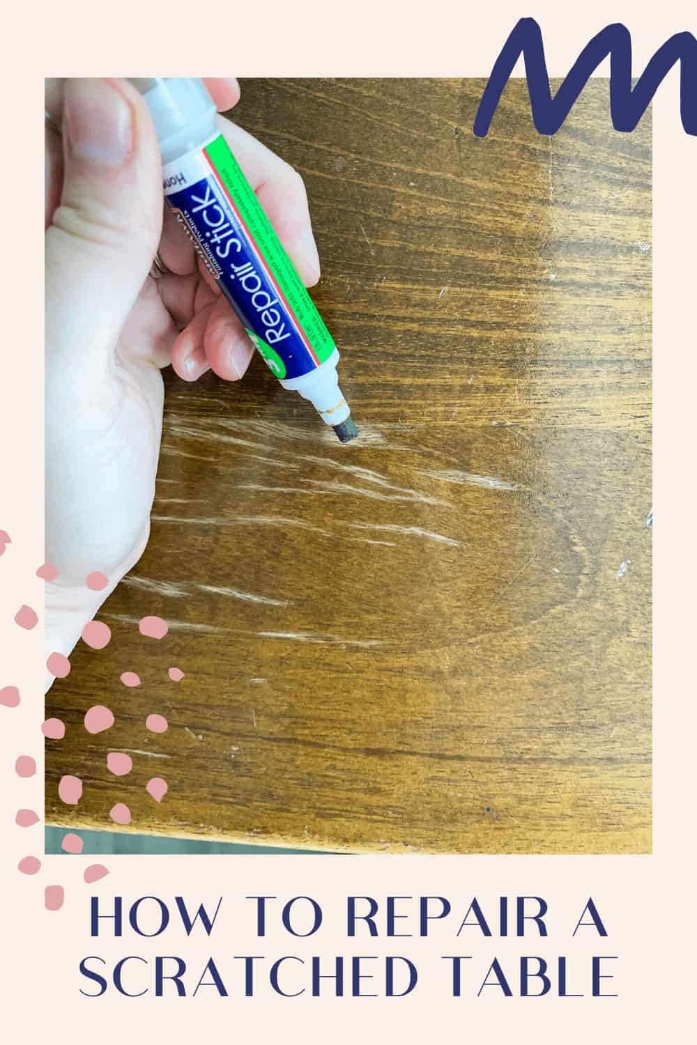 How to Repair Scratches on a Wood Table – Love & Renovations