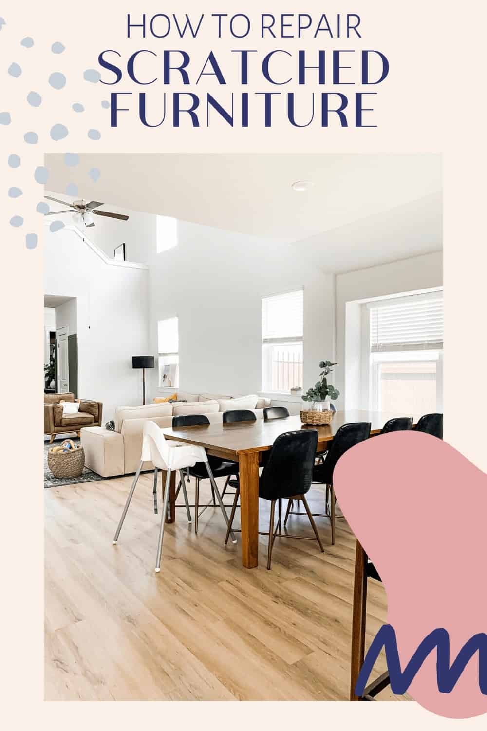 How to Repair Scratches on a Wood Table – Love & Renovations