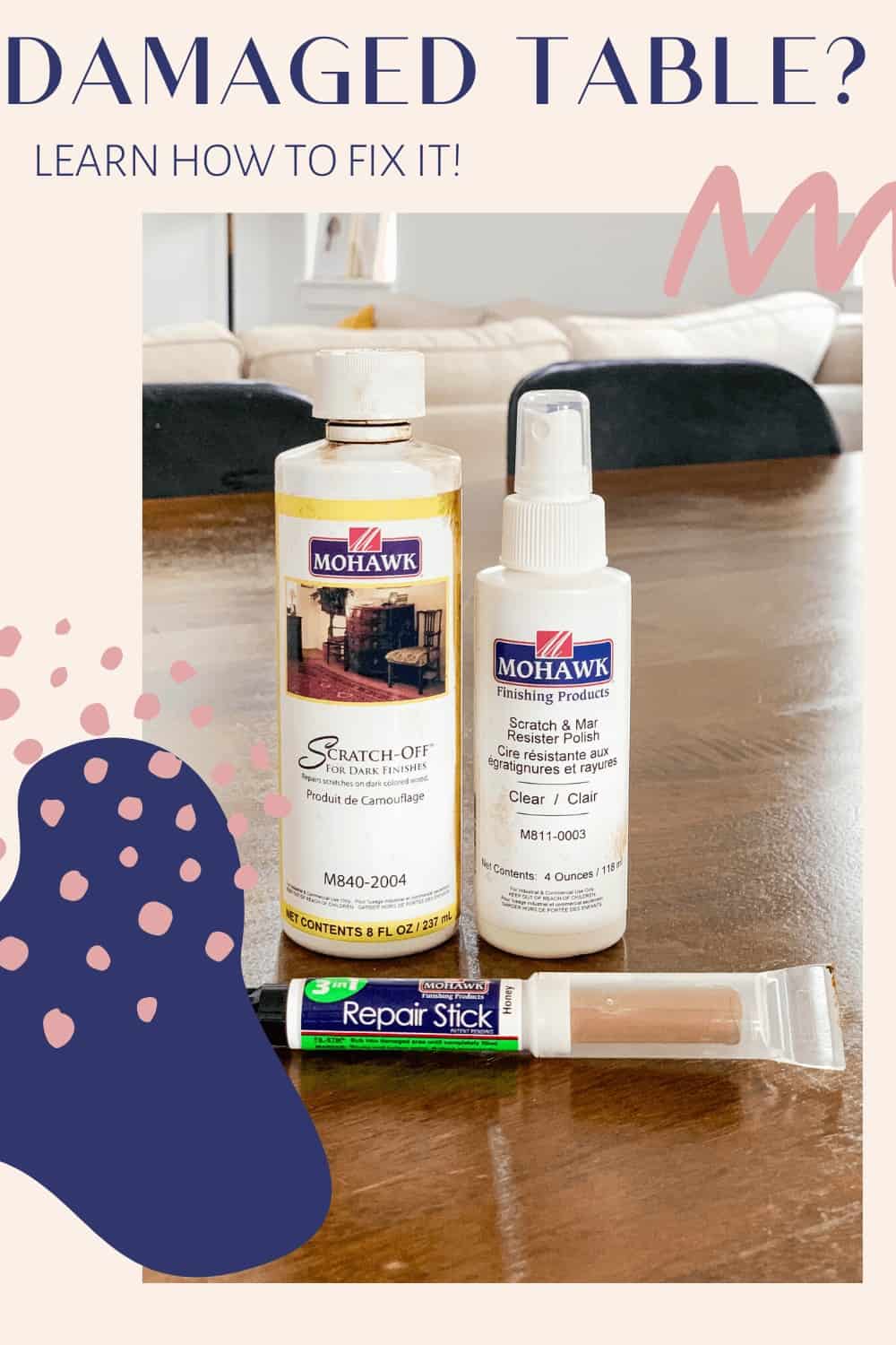 How to Repair Scratches on a Wood Table – Love & Renovations