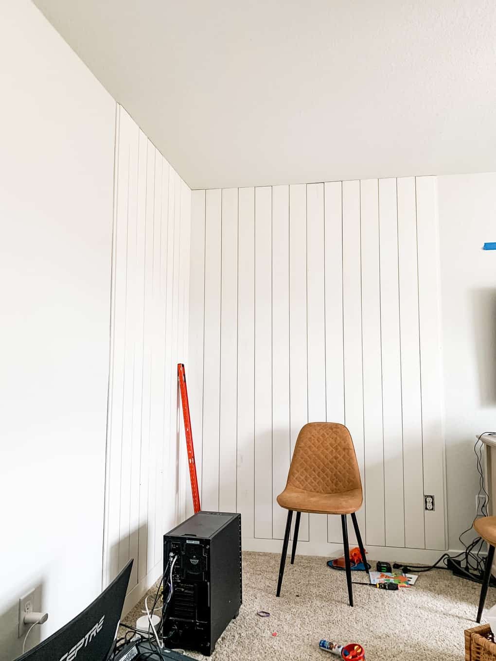 How to Install Vertical Shiplap - Love & Renovations