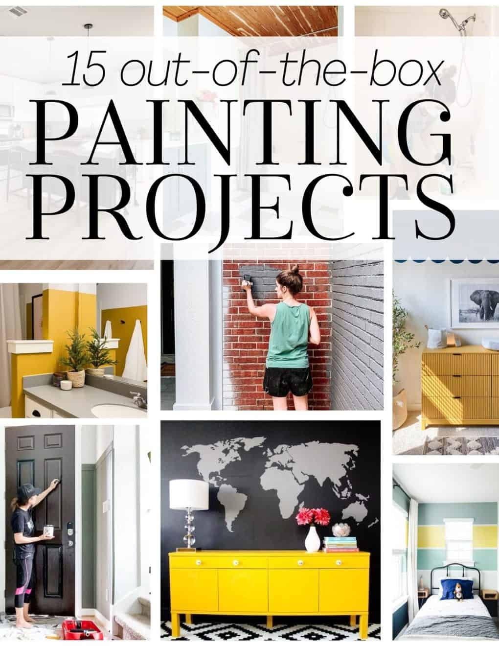 15 Fun + Creative Painting Projects – Love & Renovations