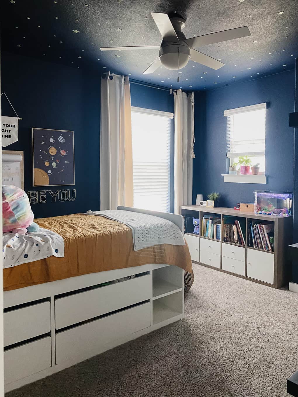Space Themed Bedroom – Love & Renovations