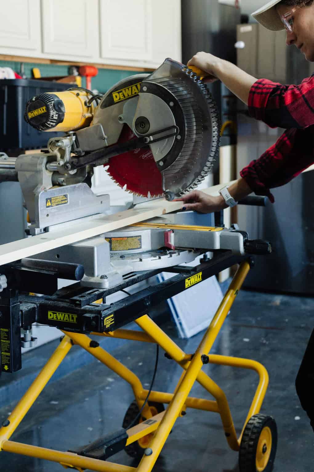 How to Use a Miter Saw: Power Tools for Beginners // Love & Renovations