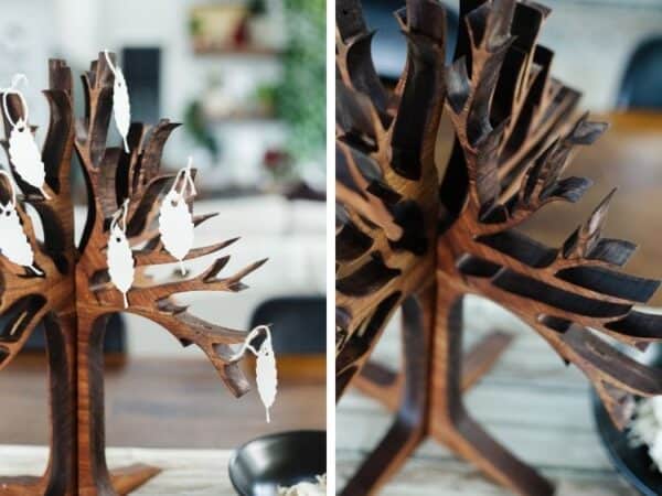 DIY Thankful Tree for Thanksgiving - Love & Renovations