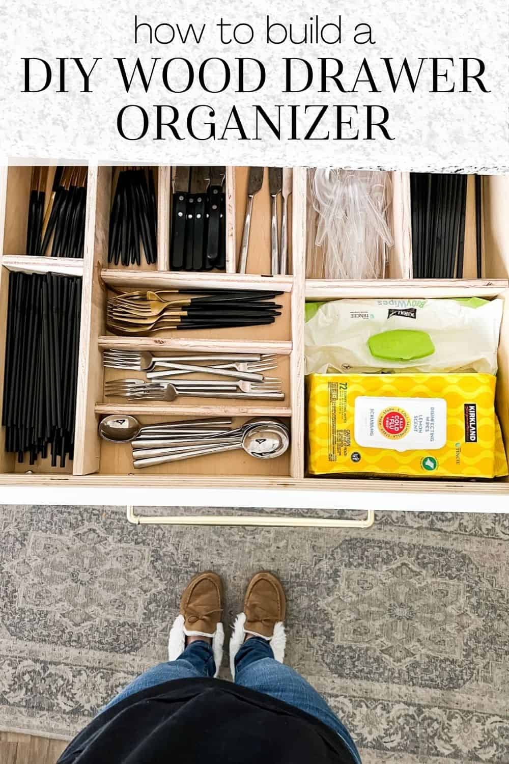 DIY Wooden Drawer Organizer – Love & Renovations