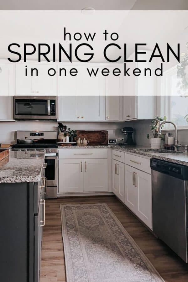 How to Spring Clean in a Weekend – Love & Renovations