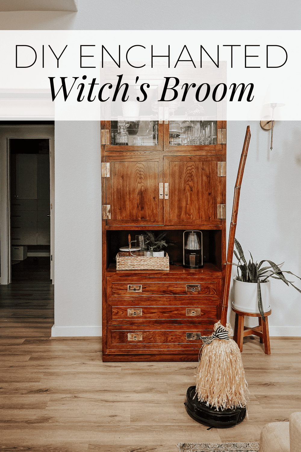 DIY Enchanted Witch's Broom – Love & Renovations