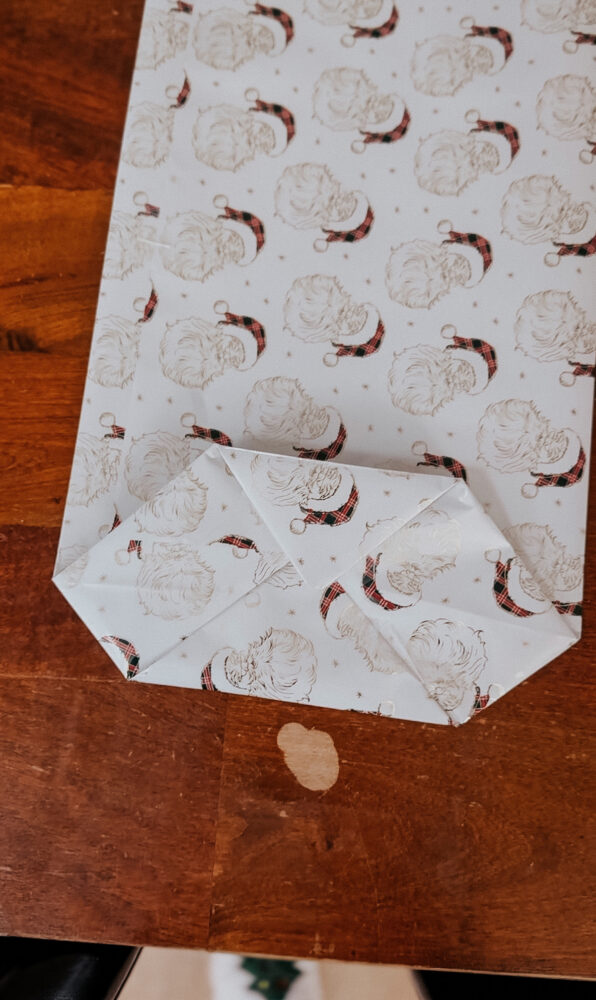 How to Make a Bag Out of Wrapping Paper – Love & Renovations