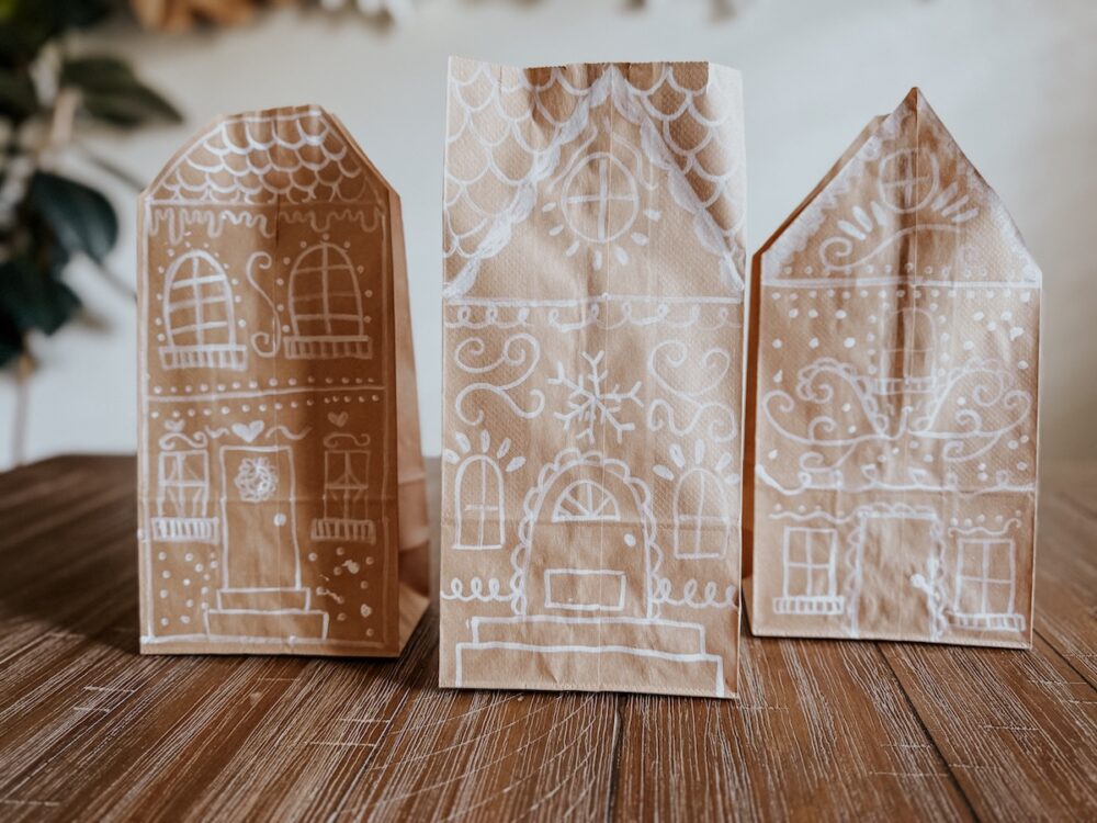 How to Make a Gingerbread House Gift Bag – Love & Renovations